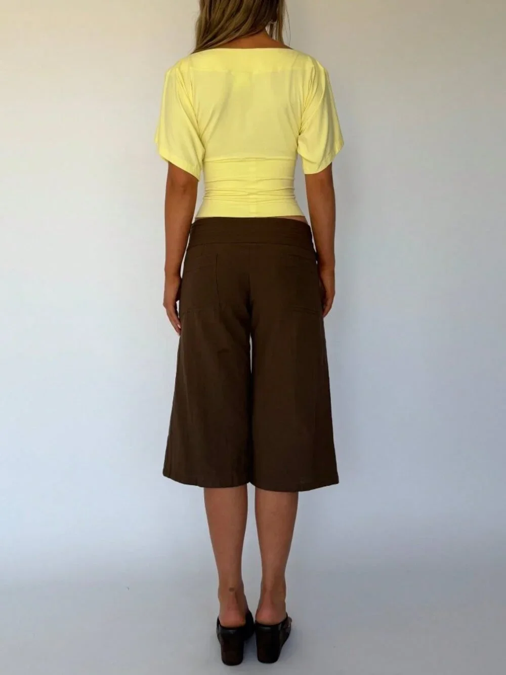 Tops | Yellow Casual Womens Batwing Boat Neck Top | Poshmark